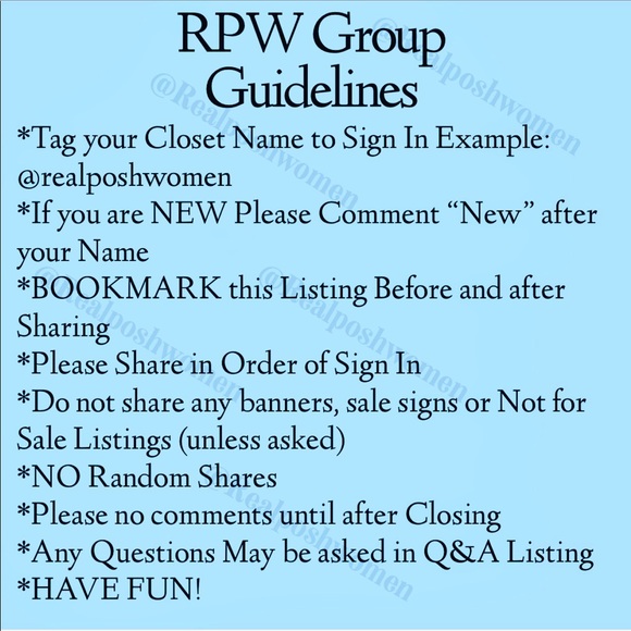 Share Group | Other | Closed Thur 23 Color Pink | Poshmark